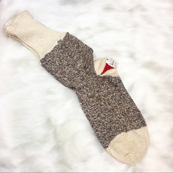 Vintage | Accessories | Vintage Red Heel Sock Monkey Rockford Socks ...